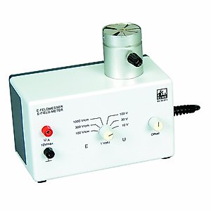 3B Scientific Electric Field Meter, 115V, 50/60Hz, 140mm x 110mm x 70mm Size