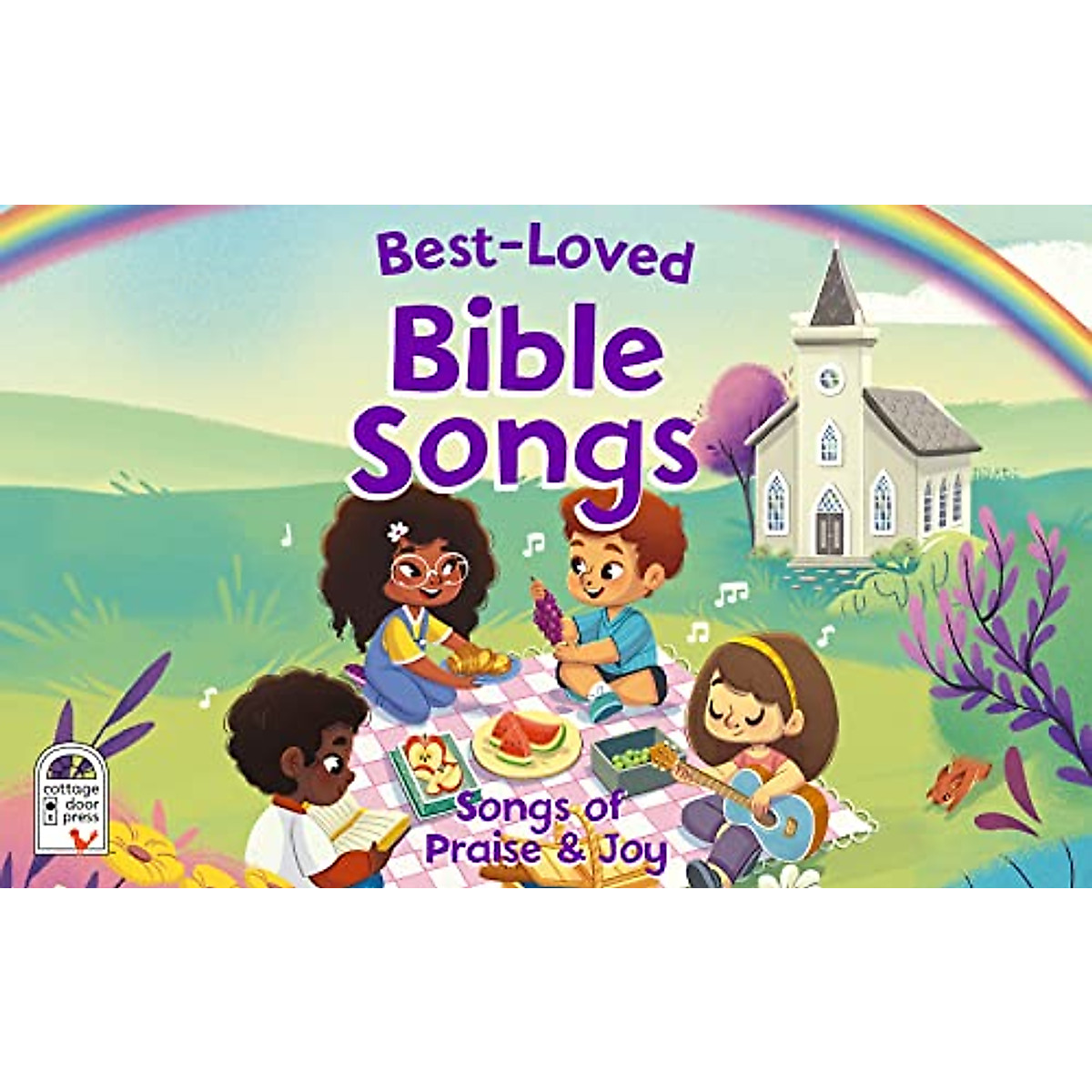 Best Loved Bible Songs - Childrens Board Book with Sing-Along Tunes to Favorite Religious Melodies - Read and Sing with Songs of Praise and Joy (Little Sunbeams: Early Bird Song Books)