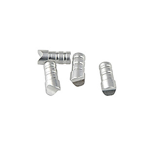 AMEYXGS 30 pcs Archery Crossbow Arrow Nocks Half Moon Arrow Tails Suitable for DIY Arrow Shaft ID 7.6/6.2mm Crossbow Arrow Shaft (ID:6.2mm)