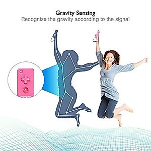 Built-in Motion Plus 2 in 1 Wireless Remote Controller Gamepad Joystick for Nintendo Wii/Wii U, w/Silicone Case & Hand Strap (Blue)