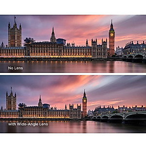 Wide Angle + Macro Lens for Canon Rebel EOS XTI 1200D T3 T3I T4 T5 T6 7D 6D X45