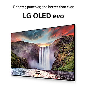 LG OLED G1 Series 55” Alexa Built-in 4k Smart OLED evo TV, Gallery Design, 120Hz Refresh Rate, AI-Powered, Dolby Vision IQ and Dolby Atmos, WiSA Ready (OLED55G1PUA, 2021)