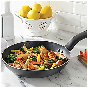 T-fal Specialty Nonstick 3 Piece Fry Pan Set 8, 9.5, 11 Inch Cookware, Pots and Pans, Dishwasher Safe Black