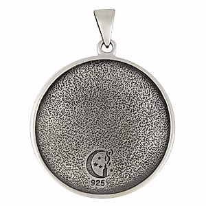 Moonlight Mysteries Sterling Silver Sixth Pentacle of the Sun Talisman for Subterfuge