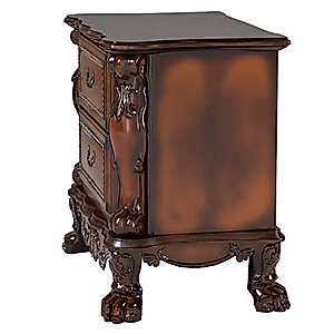 ACME Dresden Nightstand - 12143 - Cherry Oak