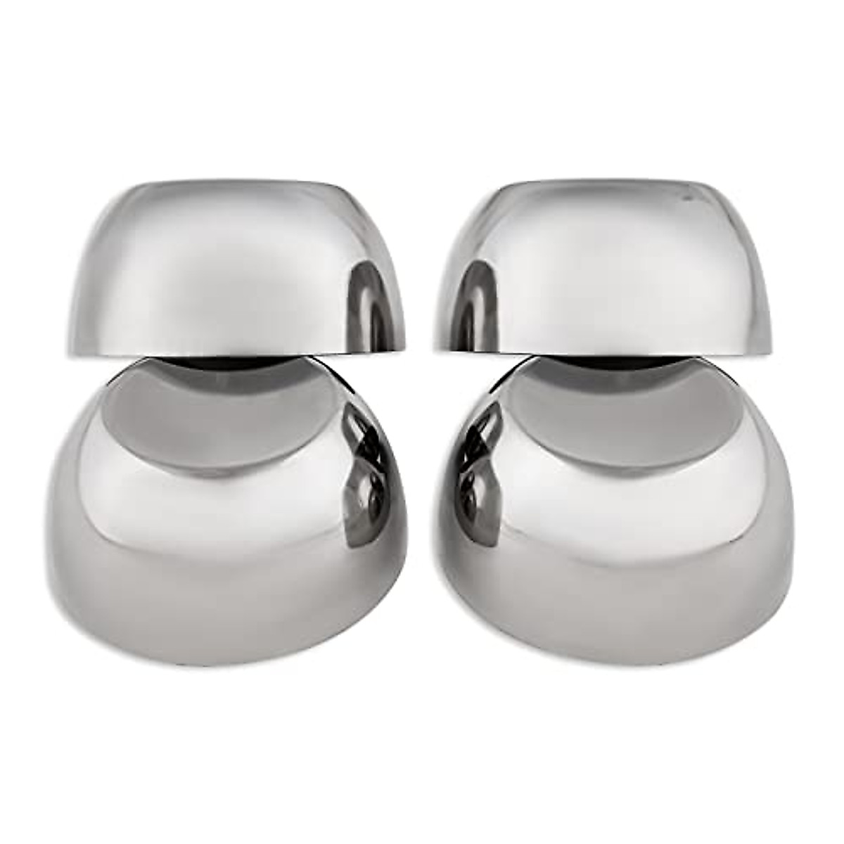 AEJESOP 4 pc Stainless Steel Bowls (Vol. 250ml)