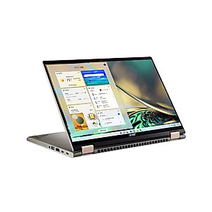 Acer Spin 5 Intel Evo Convertible Laptop | 14" 2560 x 1600 IPS Touch (425nit & 100% sRGB) | Intel Core i7-1260P | 16GB LPDDR5 | 1TB SSD | Killer WiFi 6E | Active Stylus | Windows 11 | SP514-51N-70LZ