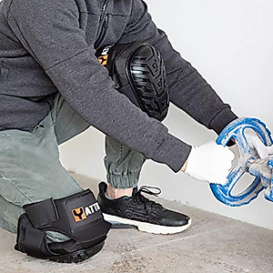 Drywall Sander, YATTICH Electric Motor Sander, 7 Variable Speed, 1000-1850RPM With LED Light, Extendable Handle, 12 Sanding Discs, with Automatic Dust Removal System and Carrying Bag, YT-918