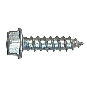 Hillman 35107 Hex Washer Head Sheet Metal Screw (#10 x 3/4") - 75 Pack