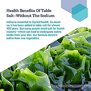 Life Extension Vitamins D and K with Sea-Iodine – Bone, Brain, Thyroid & Arterial Support – Non-GMO, Once Daily, Gluten-Free – 60 Capsules