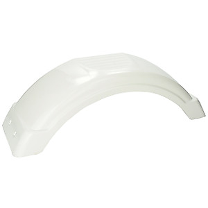 Fulton 008541 White Plastic Fender for 8"-12" Tire Size