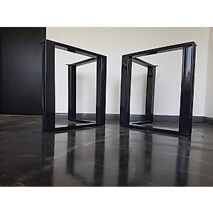 Metal Table Legs, HD Triangular Style - Any Size and Color