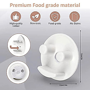 3Pcs Sponge Holder, Smiley Sponges Organizer with Suction Cup, Self Draining Dishwasher Safe, Reusable Sponge Caddy for Holding, Smiley Sponges for Kitchen Bathroom Sink (Sponges Not Included)