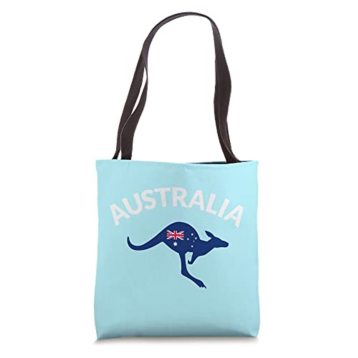 Australian Kangaroo Australia Flag Souvenir Tote Bag
