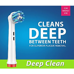 Belwick Replacement Toothbrush Heads Compatible with Oral B Braun, 8 Pack Professional Electric Toothbrush Heads, Precision Brush Heads Refill for Oral-B 7000/Pro 1000/9600/ 5000/3000/8000 (8 Pack)