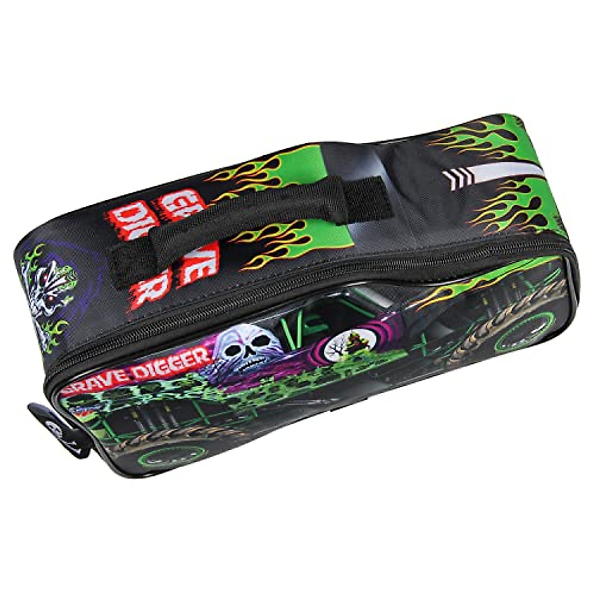 INTIMO Monster Jam Grave Digger Truck Shaped Insulated Big Large Work Lunch Box Bag