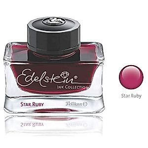 Pelikan Edelstein Bottled Ink for Fountain Pens, Star Ruby, 50ml, 1 Each (300780)
