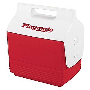 Igloo 4 Qt Playmate Mini Hardsided Lunch Box Cooler, Red