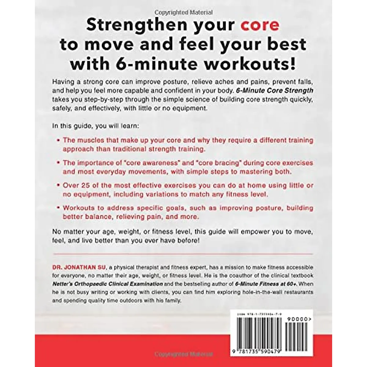 6-Minute Core Strength: Simple Core Exercises to Improve Posture, Build Balance, and Relieve Back Pain