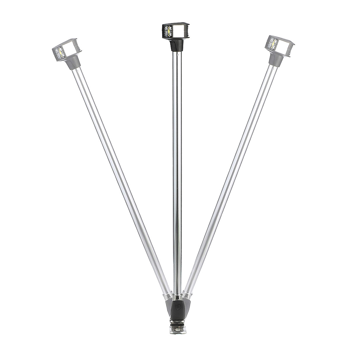 Attwood 7842-S-1 LED 42" Fold Down Anchor/Masthead Navigation Light Stainless Base