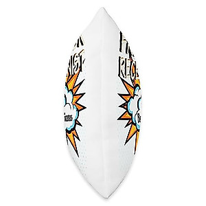 FRONT DESK RECEPTIONIST Gifts Front Desk Receptionist-Funny Hero Job Throw Pillow, 16x16, Multicolor