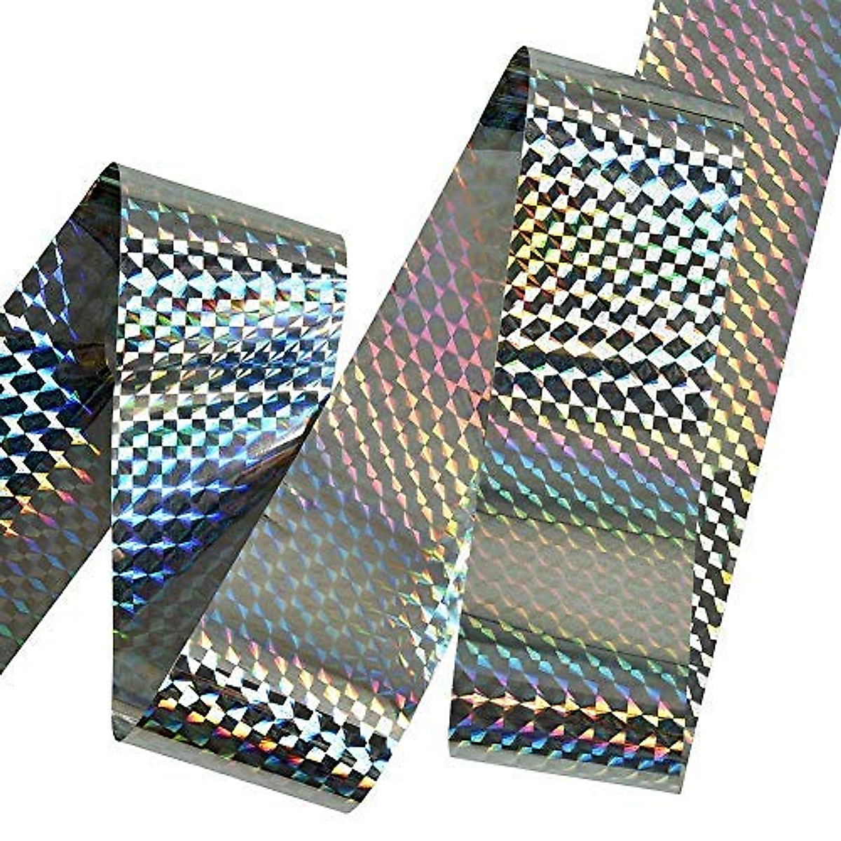 Reflective Scare Tape, 1.9” by 350ft Double Sided Tape to Keep Away Birds, Pigeons, Crows, Woodpecker, and More