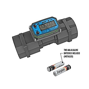 FLOMEC TM Series Water Meter for Water Processing and Irrigation Applications, 2 inch Female NPT Fittings (TM20NQ9GMB)
