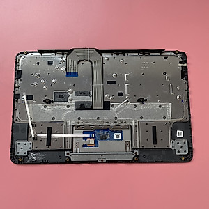 Replacement for HP Chromebook 11 G6 EE Laptop Upper Case Palmrest Keyboard Touchpad Assembly Part L14921-001