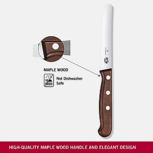 Victorinox Wood Tomato and Table 4.25-Inch Knife