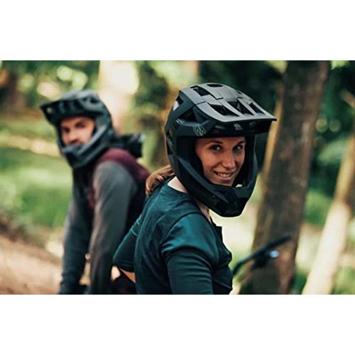 IXS Unisex Trigger FF MIPS (Olive,ML)- Adjustable with Compatible Visor 57-59cm Adult Helmets for Men Women