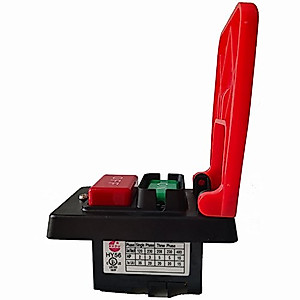 Kedu 220V single Phase 20Amp Table Saws Pushbutton Switch Paddle Switch for Bench Saw Wood Machine HY56