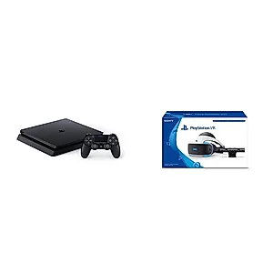 PlayStation 4 Slim 1 TB Console + PlayStation VR Headset and Camera Bundle
