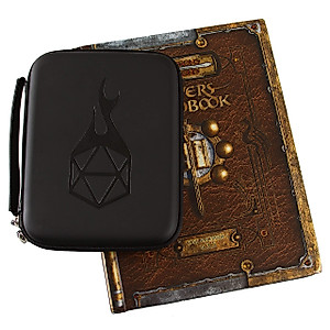 Forged Dice Co. Dice Storage Case with Foam Insert - Storage Box Holds 35 Individual Metal or Plastic Polyhedral Dice or 5 Sets of Dice - Display Case Works with DND and Dungeons & Dragons Game Dice