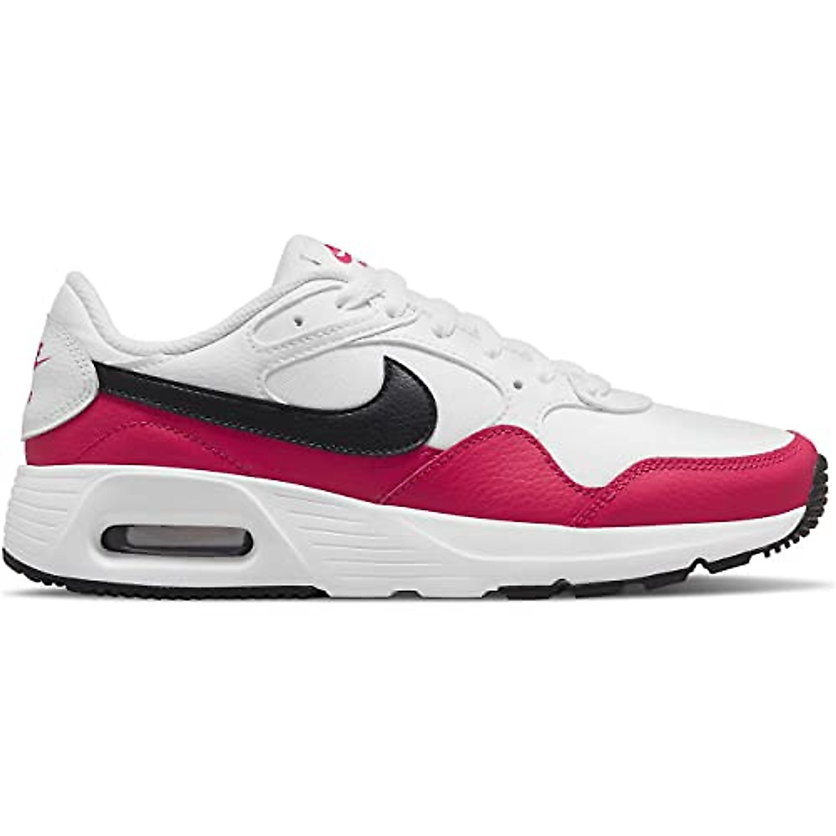 Nike Women's Air Max SC White/Black-Rush Pink (CW4554 106) - 8