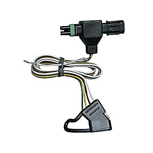 Tekonsha T-One® T-Connector Harness, 4-Way Flat, Compatible with Select Chevrolet, GMC, Isuzu Vehicles