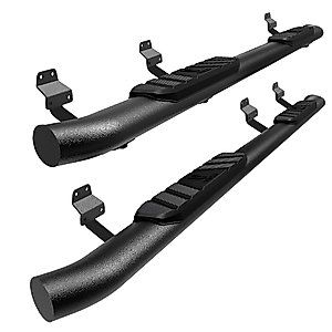 Tyger Auto 3.5" Rider Running Boards Compatible with 2015-2023 Ford F-150; 2017-2022 F-250 / F-350 Super Duty | Supercrew Cab | TG-SS2F35058 | Side Step Rail Nerf Bars