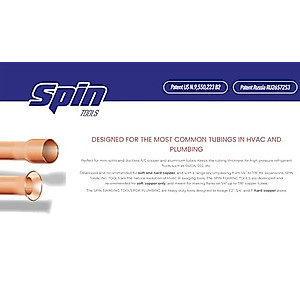 Spin S6000 6-Piece Drill Bit Swaging Tool Set 1/4, 3/8, 1/2, 5/8, 3/4, 7/8-Inch