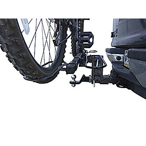 GEN-Y GH-303 MEGA-Duty Adjustable 5" Drop Hitch Only for 2" Receiver - 10,000 LB Towing Capacity - 1,500 LB Tongue Weight