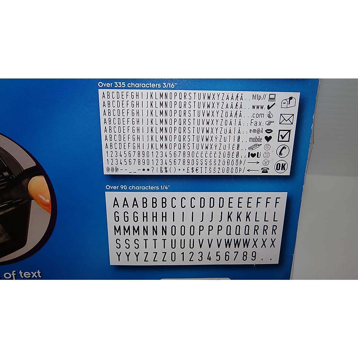 Cosco 2000 Plus® Custom Stamp Print Kit, 7-Lines, 1-3/4" x 1-1/4" Impression Area, Two-Color, Black and Red (026286)