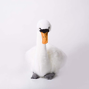 TAMMYFLYFLY Swan Plush Toy (White swan)