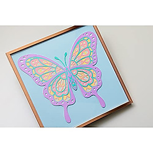 Cricut Smart Paper Sticker Cardstock - 10 Sheets - 13in x 13in - Adhesive Paper for Stickers - Compatible with Cricut Explore 3/Maker 3 - White