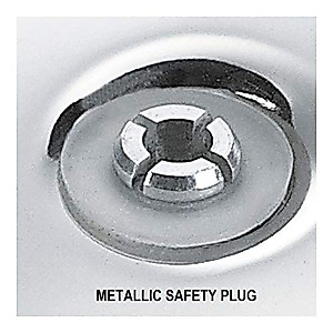 Prestige Deluxe Alpha Induction Base Pressure Pan, Senior, Stainless Steel