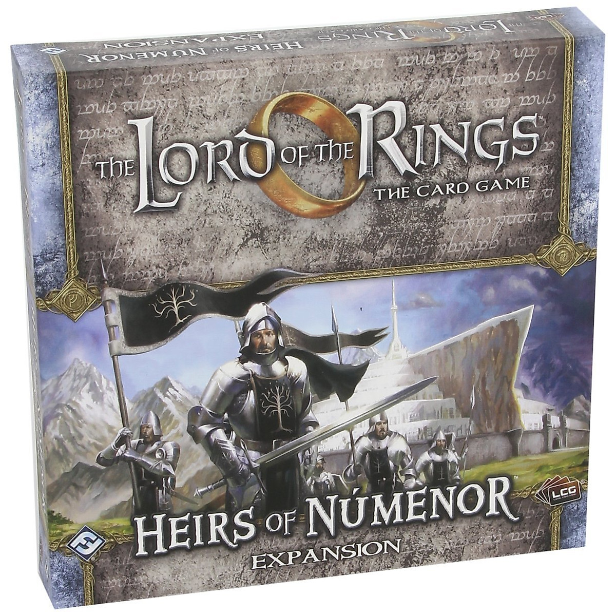 The Lord of the Rings The Card Game Heirs of Numenor DELUXE EXPANSION - Cooperative Adventure Game, Strategy Game, Ages 14+, 1-4 Players, 30-120 Min Playtime, Made by Fantasy Flight Games