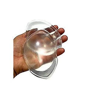 CABA Silicone Gel Bra Inserts Push Up Breast Cups - Cleavage Enhancers pads (Large)