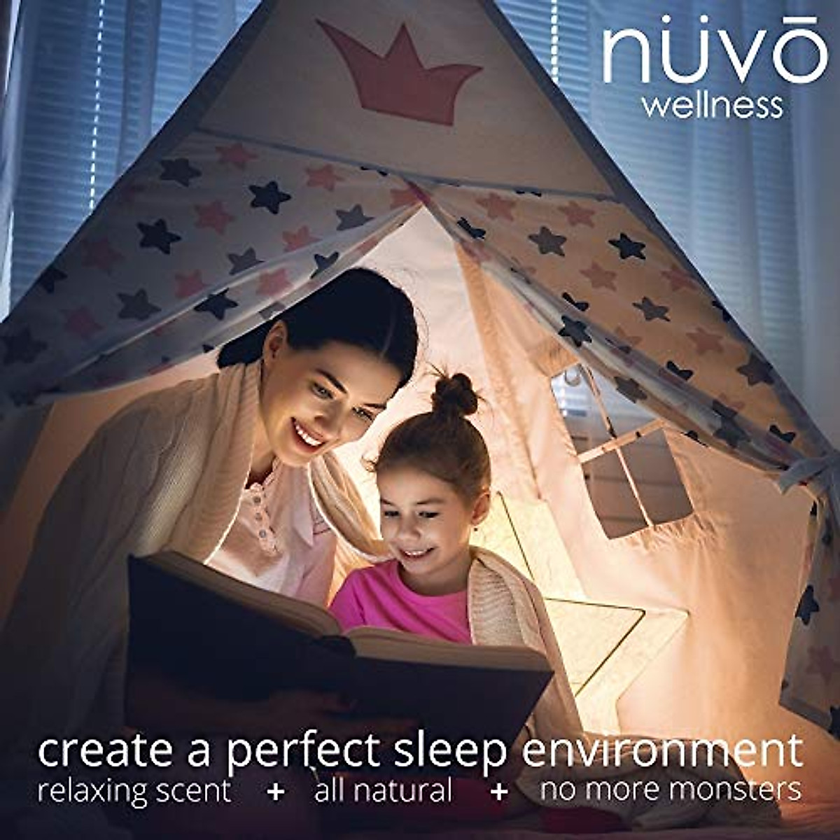 NUVO WELLNESS Pillow Spray for Kids - Room, Linen & Deep Sleep Spray Made with Therapeutic Essential Oils - Lavender, Chamomile & Orange Blend - (3.3oz)