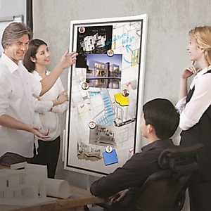 12Pcs Glass Refrigerator Magnets, Strong Magnetic Fridge Magnets, Line Drawing Crystal Fridge Magnets Decorative for Kitchen, School, Office Whiteboard, Cabinet and Dishwasher