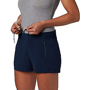 Columbia Women’s PFG Tidal II Shorts, Stain Resistant, Sun Protection, Collegiate Navy, XX-Large