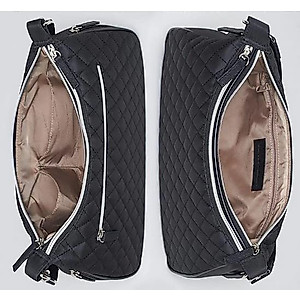 Gun Toten Mamas Quilted Microfiber Hobo Handbag, Black, One Size