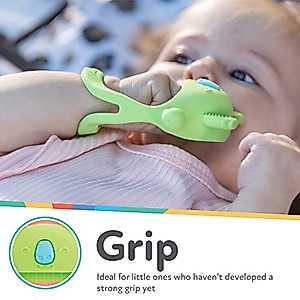 Nuby Silicone Wrist Teething Mitten - Teether Ring - 3+ Months - Koala
