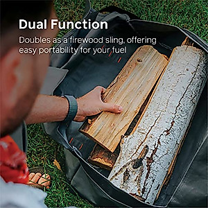 BioLite, FirePit Canvas Carry Bag for FirePit & Firewood, Durable & Water-Resistant